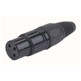 DAP XLR connector 3P female zwart kopen? THG